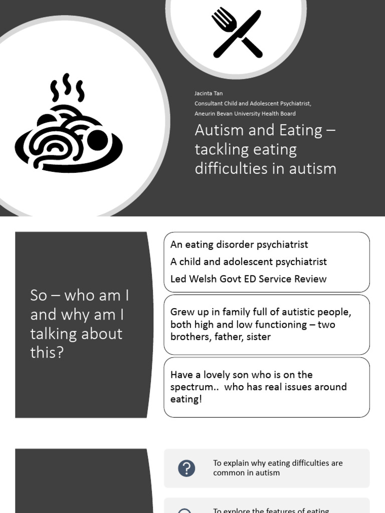 Autism and Eating Tackling Eating Difficulties in Autism 1740205051 ...