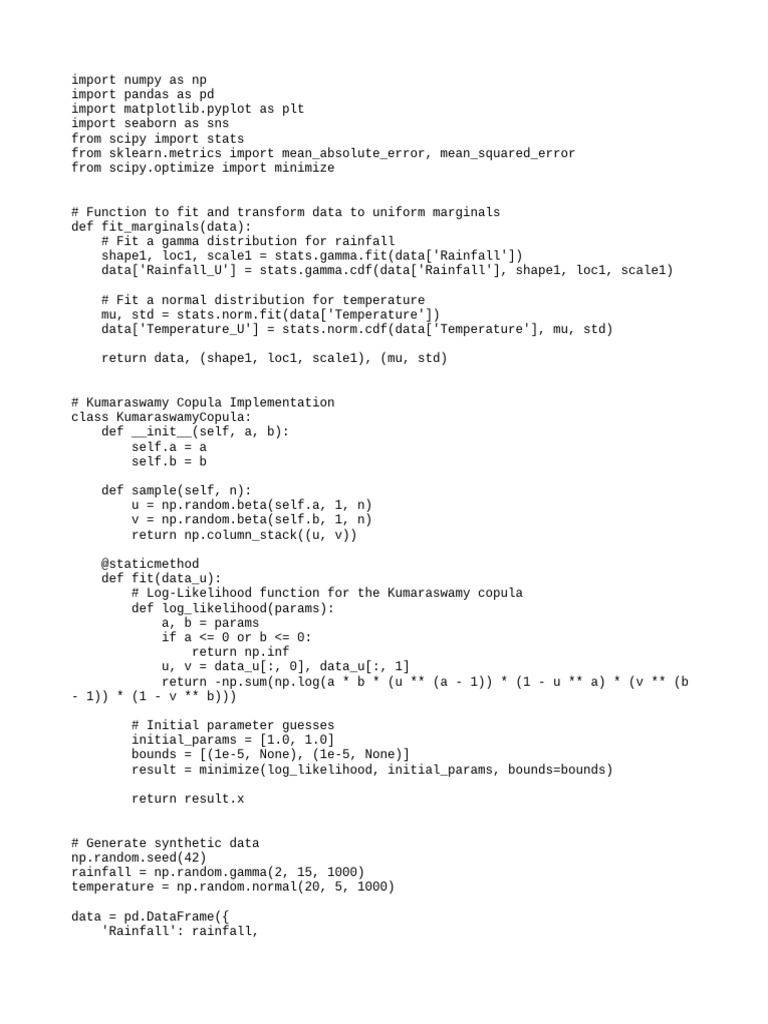 kumaraswamy | PDF | Statistical Analysis | Teaching Mathematics