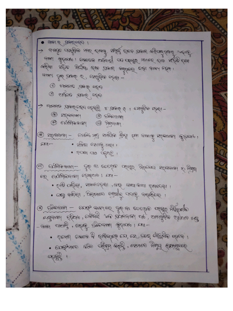 Odia Assignment | PDF