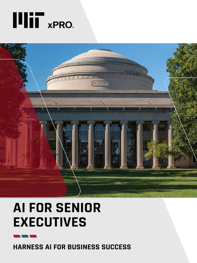 MIT xPRO AI Program for Executives | PDF | Artificial Intelligence ...