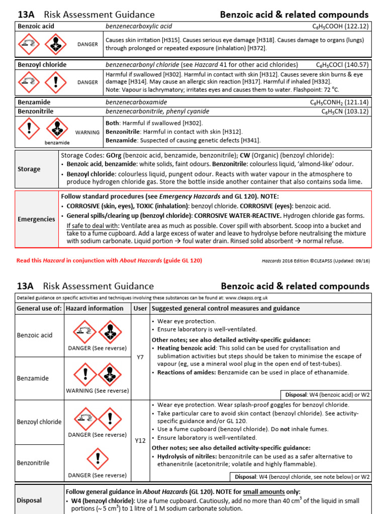 HC013A-Benzoic-acid-related-compounds | PDF | Chemistry | Chemical ...