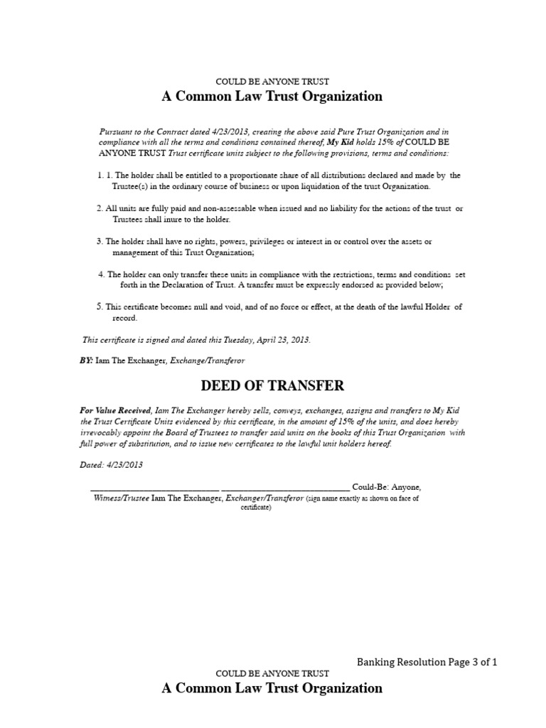 STEP 1 SPECIAL PAPER Docs - VISUAL | PDF | Bonds (Finance) | Deed