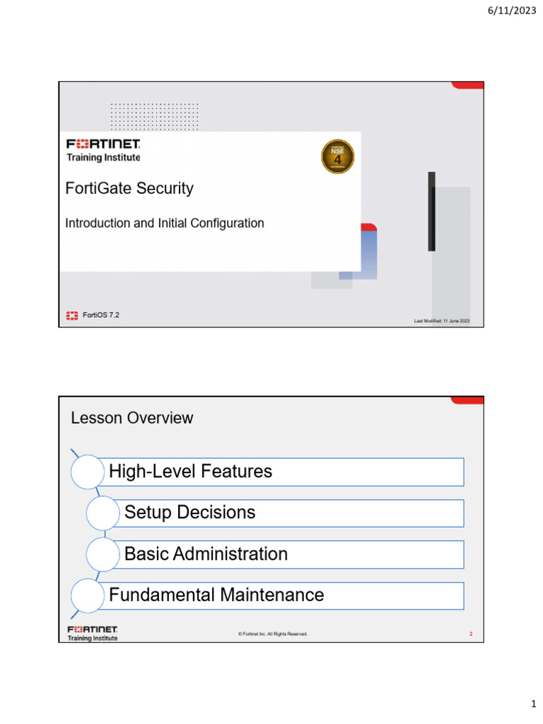 Partie 1 - NSE4 Security | PDF | Domain Name System | Ip Address