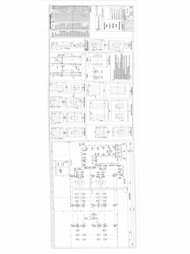 Foundation Layout of ASKN TSS | PDF