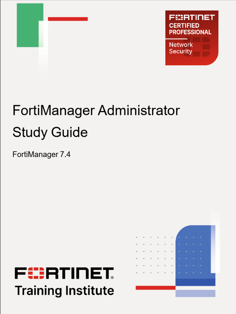 FCP - FortiManager Administrator 7.4 - Study Guide | PDF | Ip Address ...