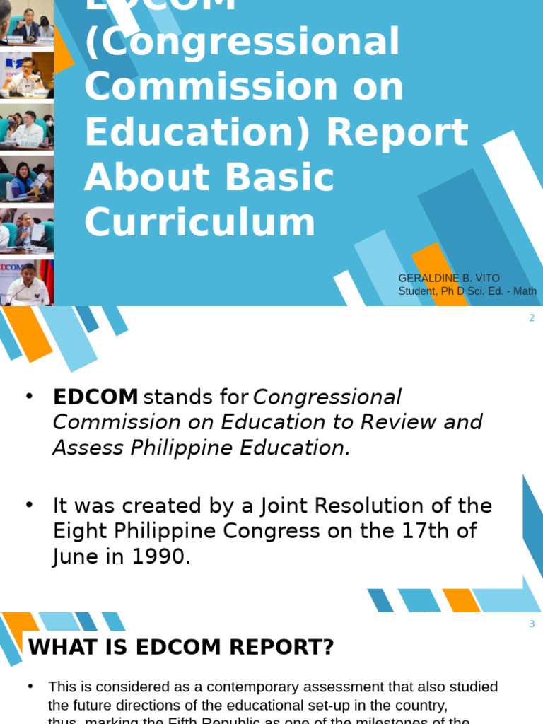 EDCOM II Year II Report | PDF | Educational Assessment | Curriculum
