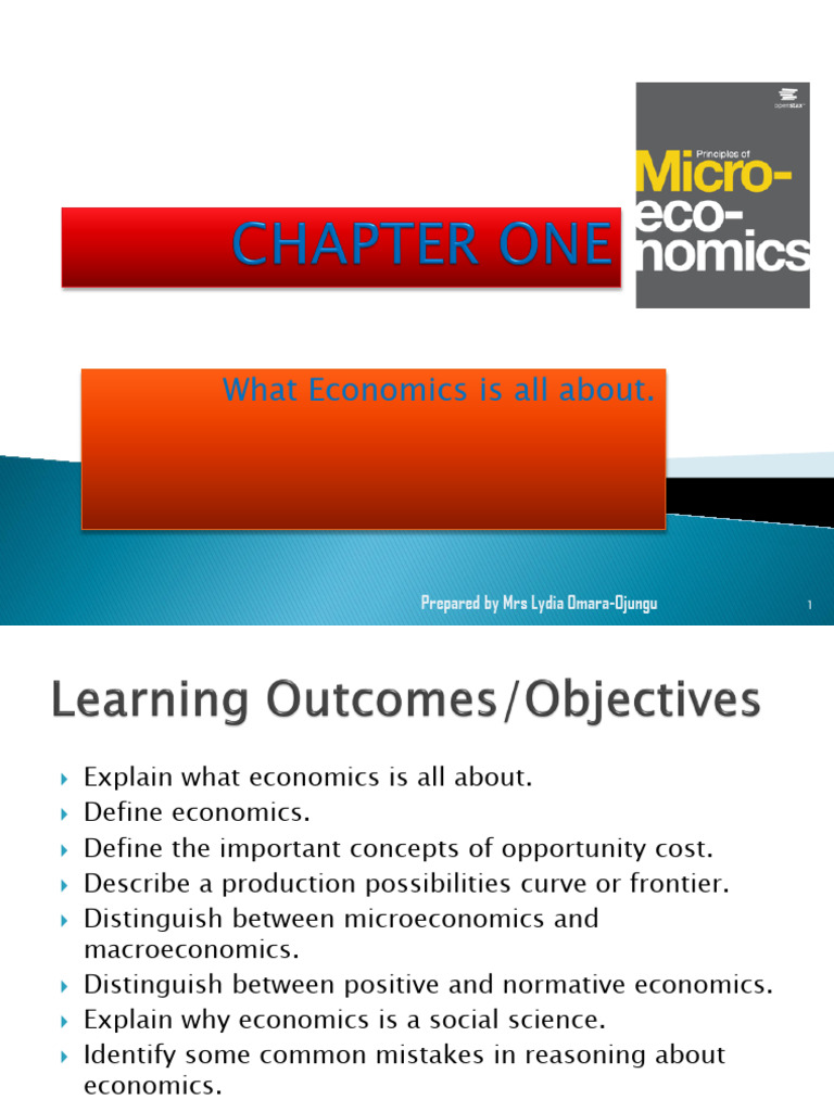 Understanding Key Economics Concepts | PDF | Economics | Goods