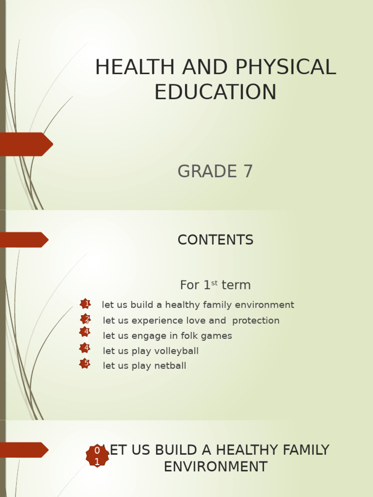 Grade 7 Health & Family Wellbeing Guide | PDF