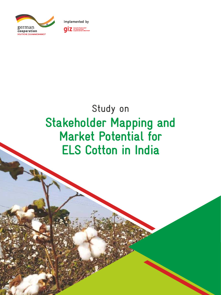 ELS Cotton Report AgriChains | PDF | Cotton | Textiles