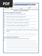 Grade 7 Magnetism Worksheet | PDF | Magnetism | Magnet