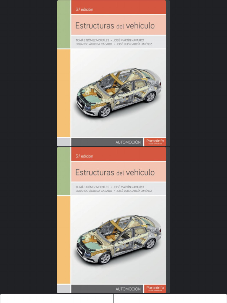 Estructuras Del Vehiculo 3a Edicion Paraninfo 1 3 | PDF
