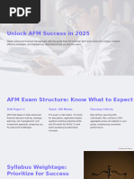 Acca Afm June 2025 Exam | PDF