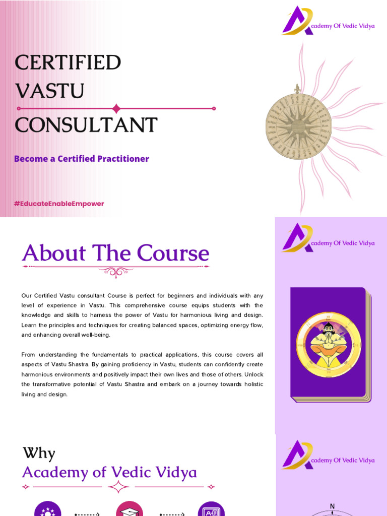 Certified Vastu Consultant Course | PDF
