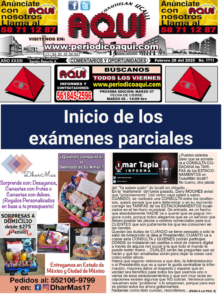 Aqui Cuautitlán Izcalli 1711 | PDF | Ingeniería