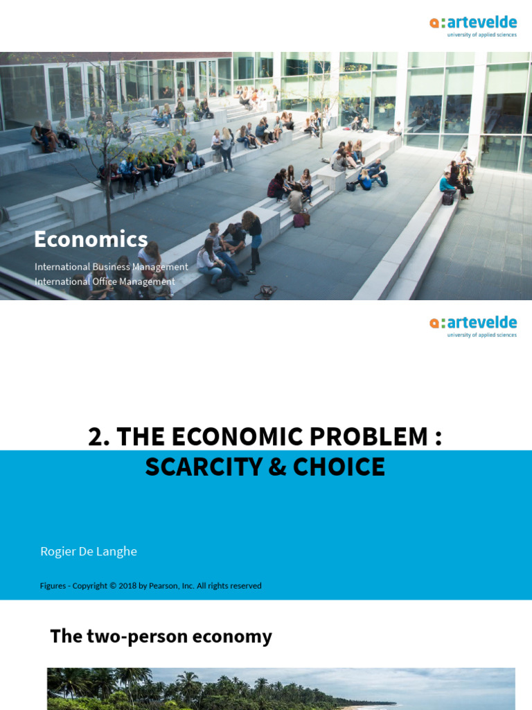 Two-Person Economy: Scarcity & Choices | PDF | Economics | Economies