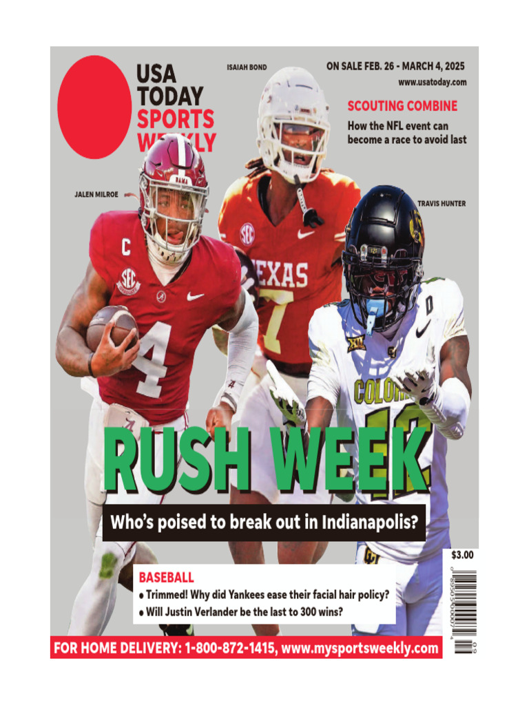 USA Today Sports Weekly 2025-02-26 | PDF | Major League Baseball | Espn