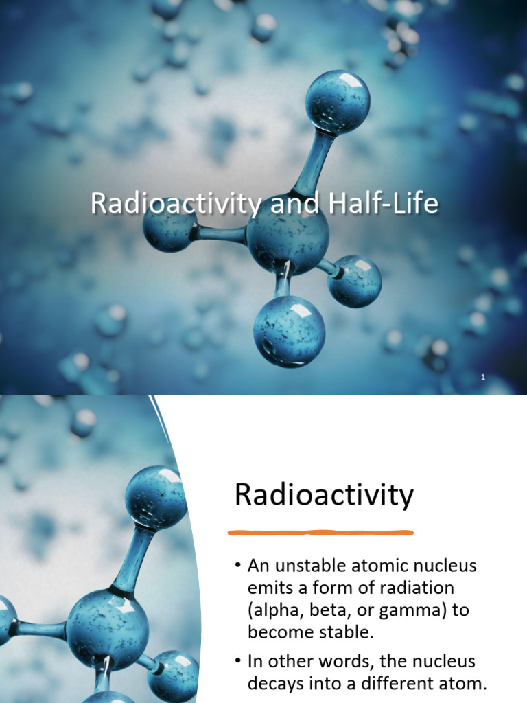 Science 10 Radioactivity and Half Life | PDF | Radioactive Decay ...