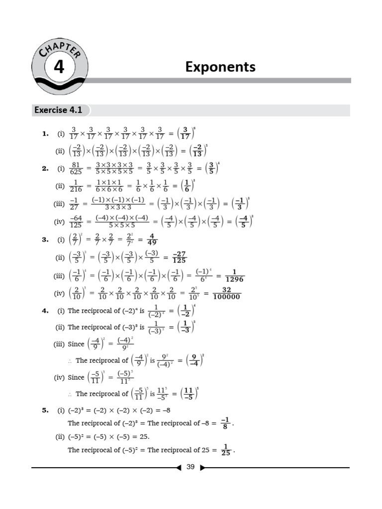 Understanding Exponents and Their Properties | PDF