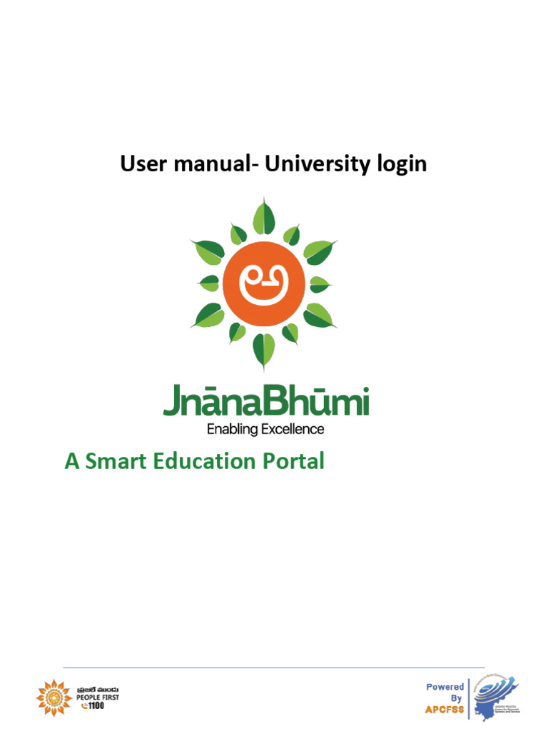 University_Login_User_Manual-V01 | PDF | Password | Academic Term