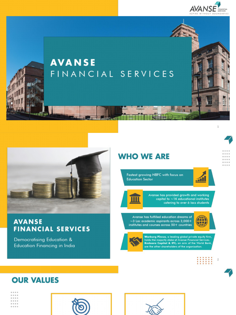 Avanse EIL PPT New - 230216 - 154627 | PDF | Loans | Money