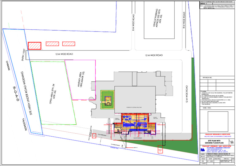 Site Plan With Ground Floor (1) | PDF