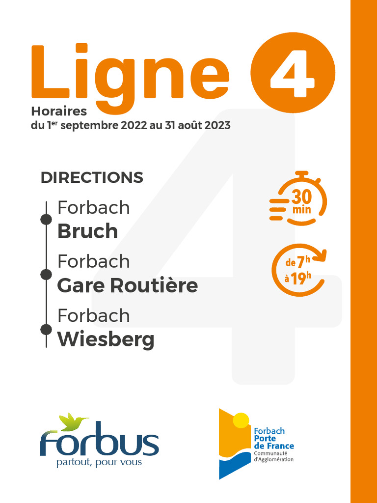 Horaire Ligne 4 Nemours