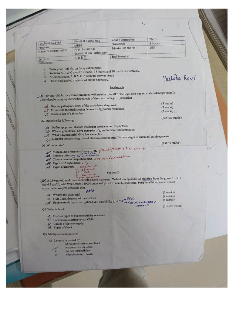 Sanyam-2nd Yr Pyq | PDF