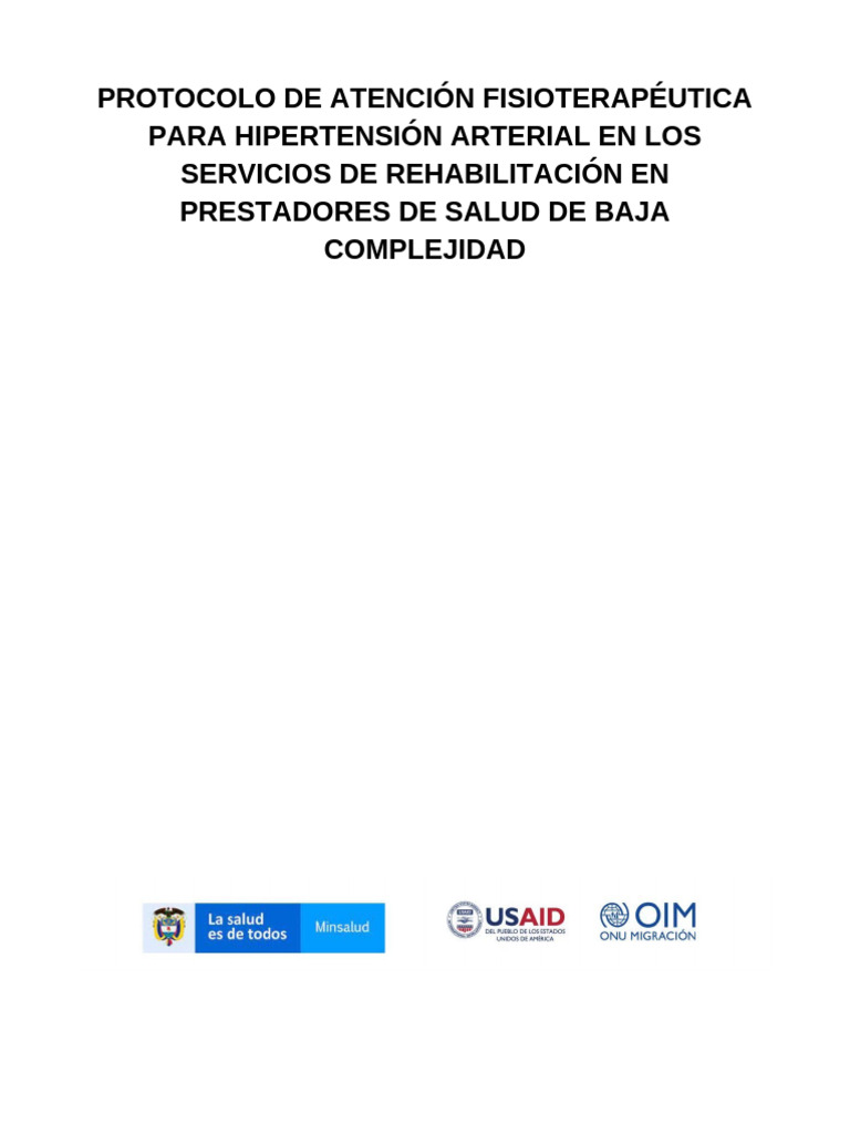 Protocolo Prevalencia FST HTA | PDF | Hipertensión | Presión sanguínea