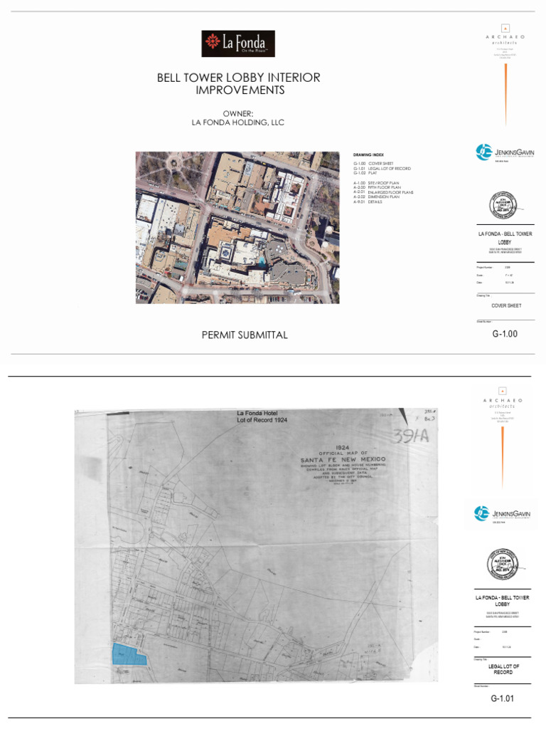 10.11.24 Bell Tower Lobby Permit Set (1) (1) | PDF | Components | Civil ...