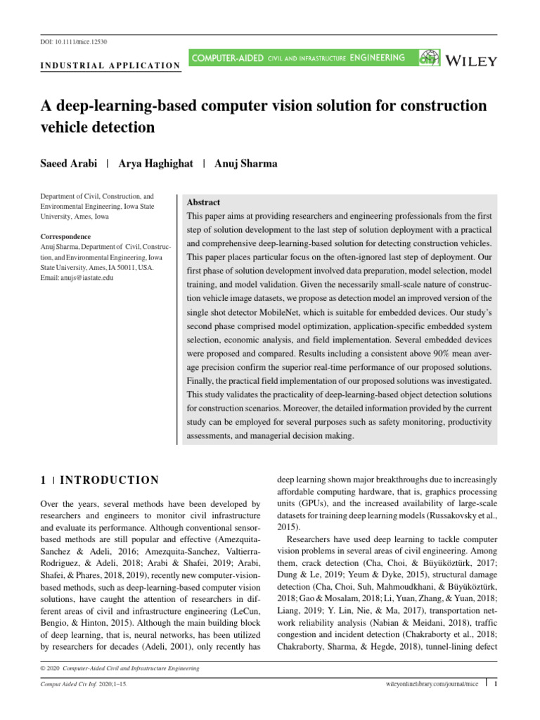 Arabi, Haghighat, Sharma - 2020 - A Deep-Learning-Based Computer Vision Solution For ...