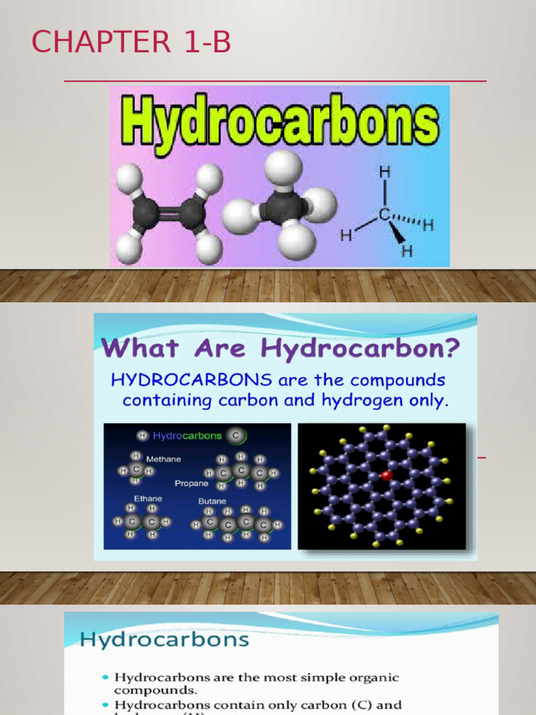 Chapter 1 B- Hydrocarbons and Functional Groups | PDF