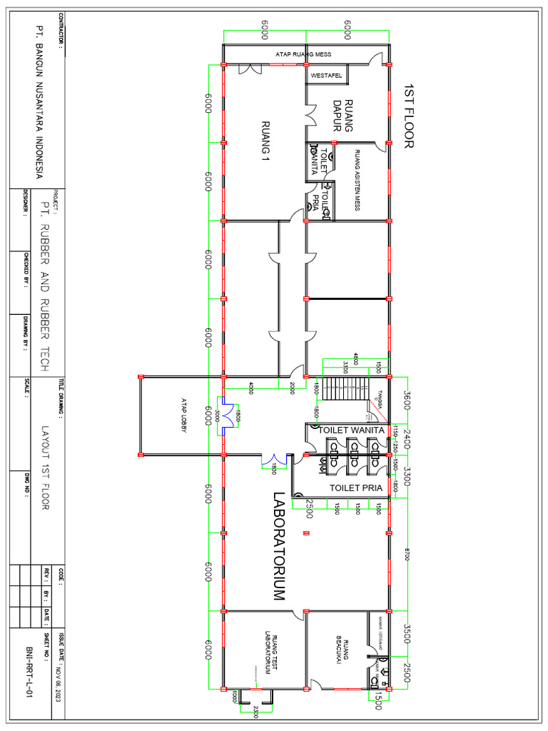 Layout 1st Floor-1 | PDF