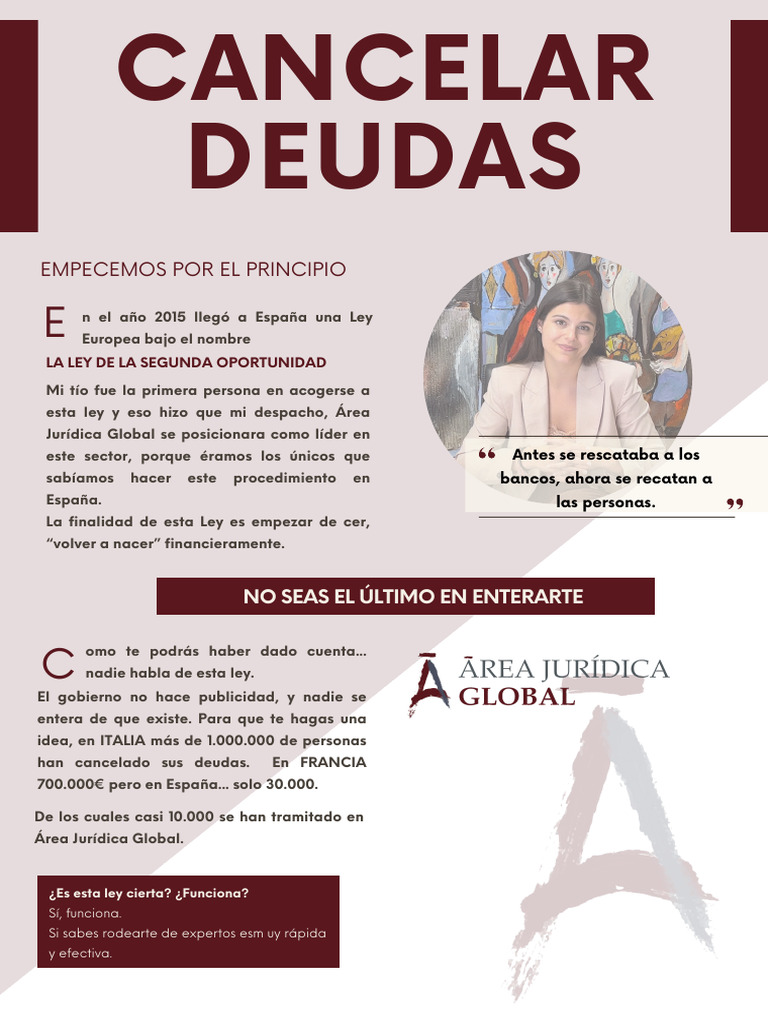 Guia Cancelar Deudas en España | PDF