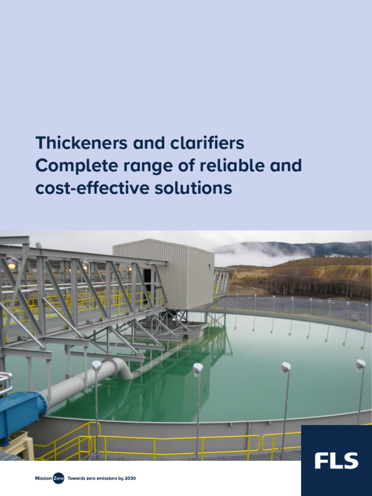 Advanced Thickeners and Clarifiers Solutions | PDF | Mechanical ...