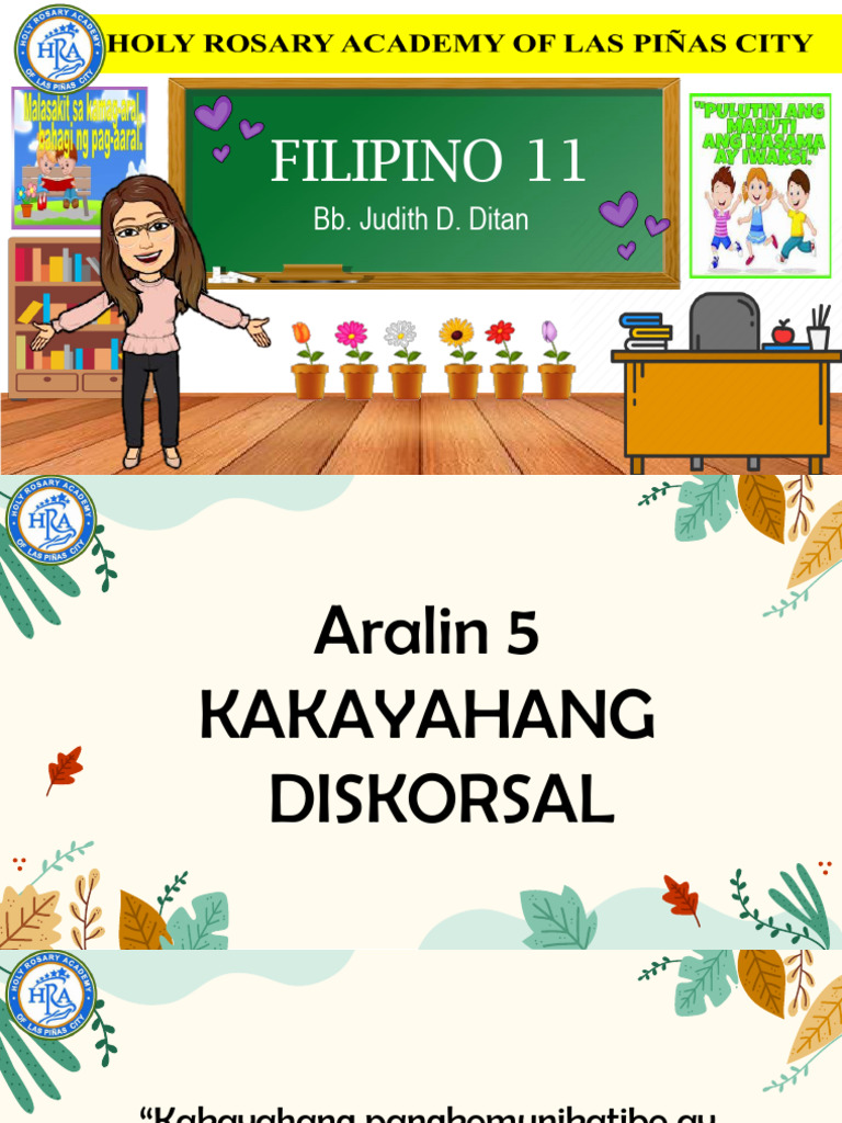 Q2 A5 Kakayahang Diskorsal | PDF