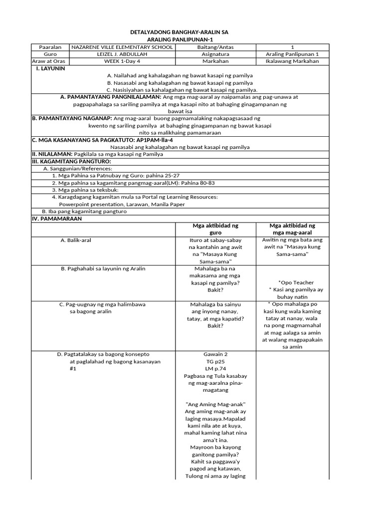 DLP Leizel Abdullah | PDF