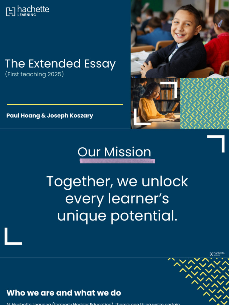 Webinar The New Extended Essay (Feb 2025) | PDF | Citation | Essays
