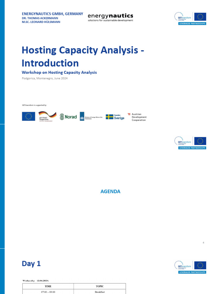 Day 1 1 Hosting Capacity Analysis Intro | PDF | Distributed Generation | Cost–Benefit Analysis
