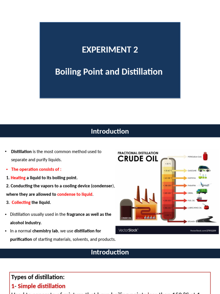 Distillation Techniques Guide | PDF | Distillation | Boiling