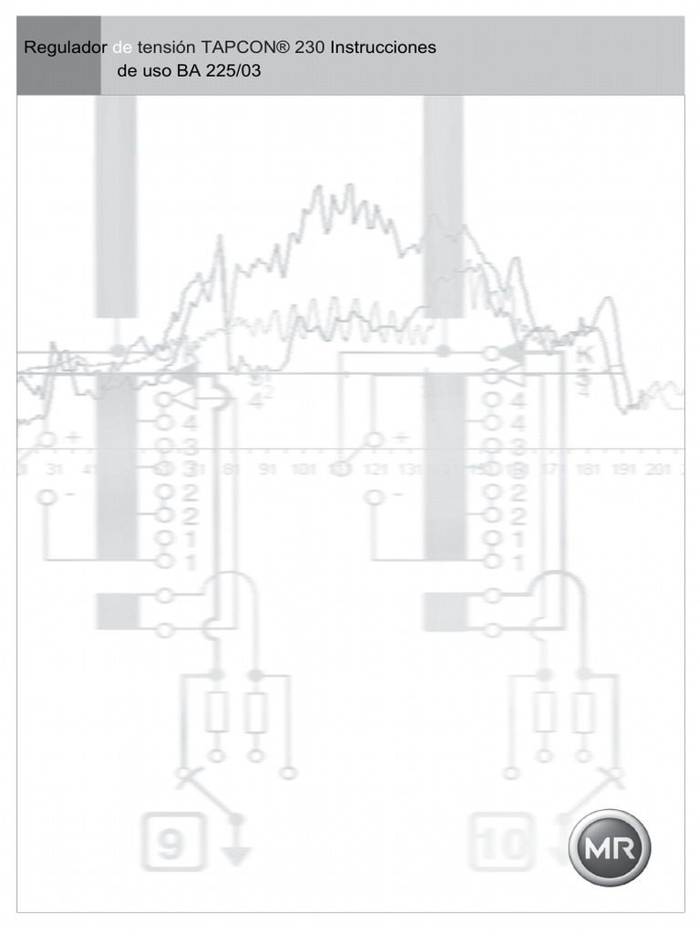 TAPCON230 Español F0102202 | PDF | Relé | Transformador
