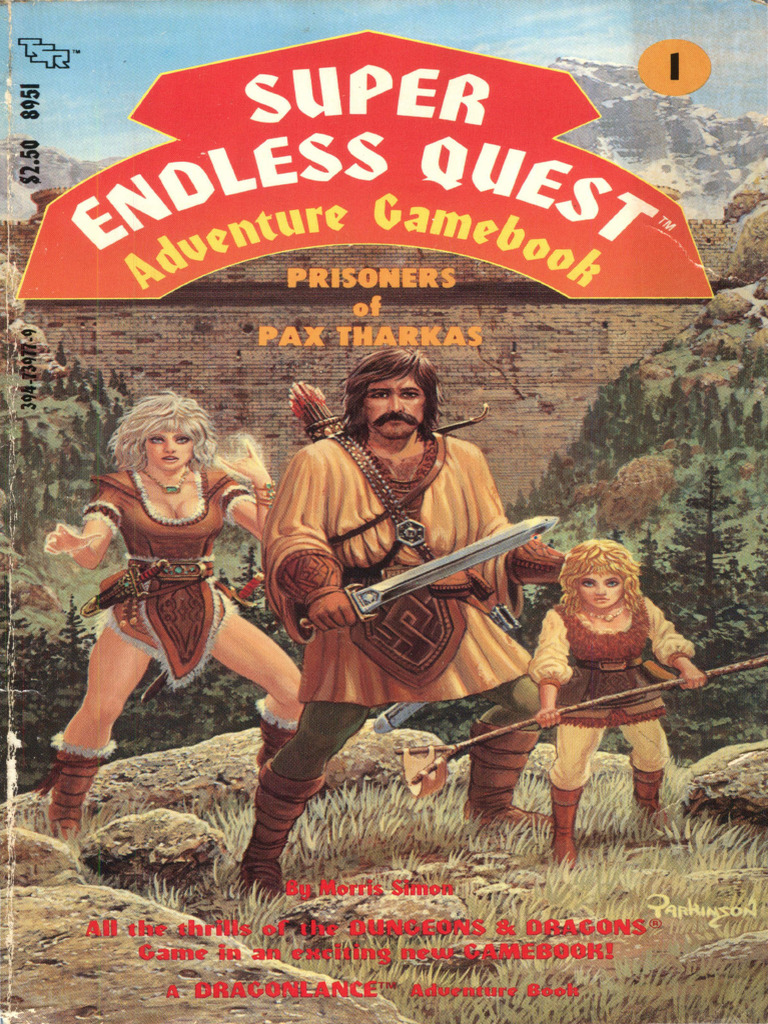 Advanced Dungeons and Dragons Adventure Gamebooks #01 - Prisoners of Pax Tharkas | PDF | Tsr, Inc.