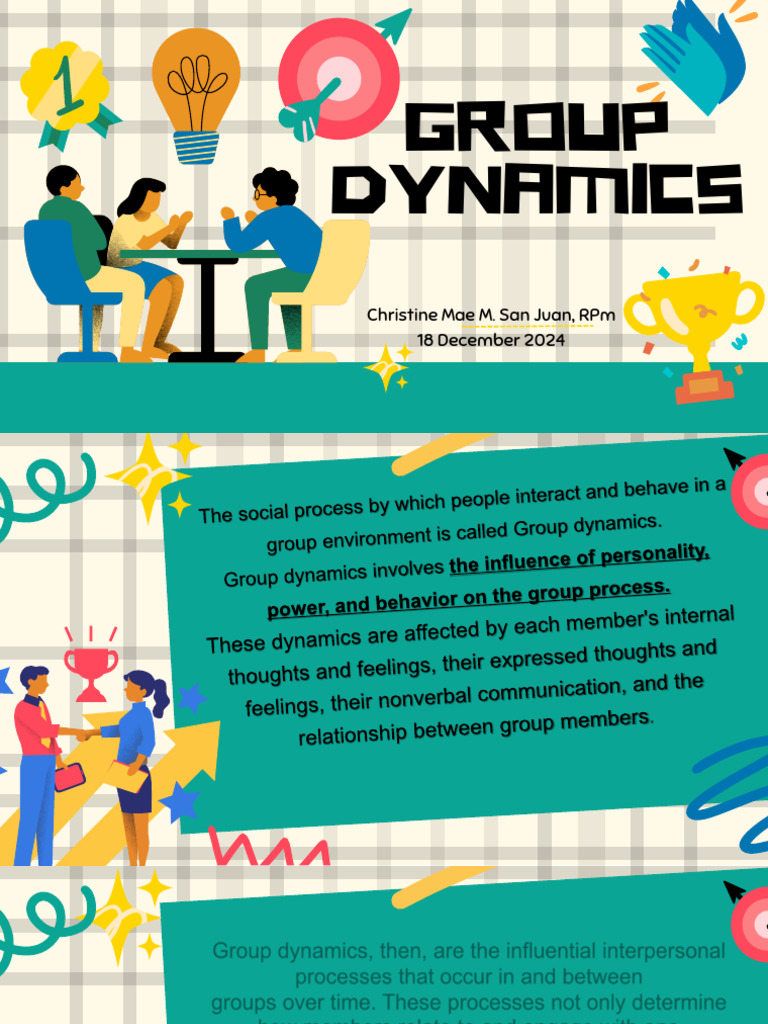 Group Dynamics For Chapter 1 | PDF | Psychology | Social Psychology