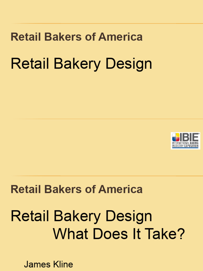 RBA Retail Bakery Design Presentation Master File | PDF | Cupcake ...