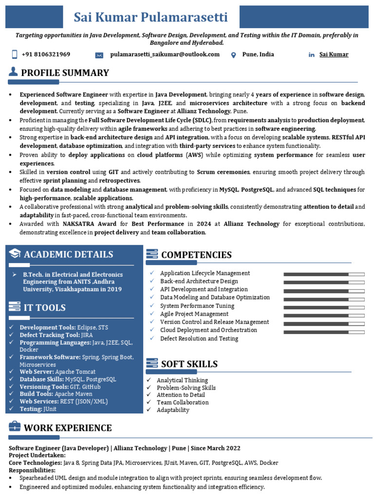 Sai_kumar | PDF | Software Development Process | Databases