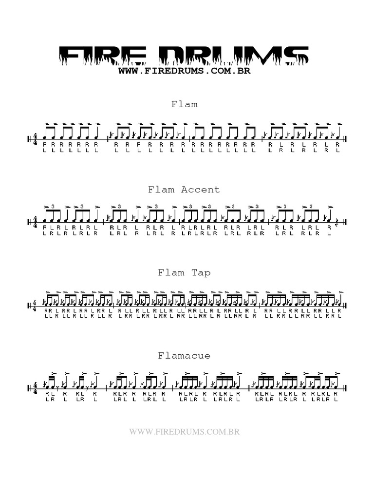 Flam Rudiments | PDF