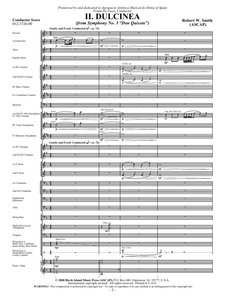 Dulcinea | PDF | Music Technology | Musical Compositions