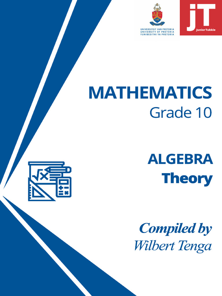Maths Gr10 Algebra Theory | PDF