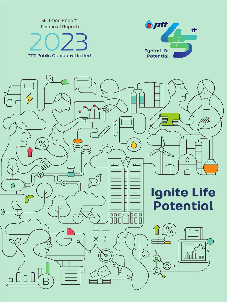 PTT Financial Report 2023 en | PDF | Audit | Auditor's Report