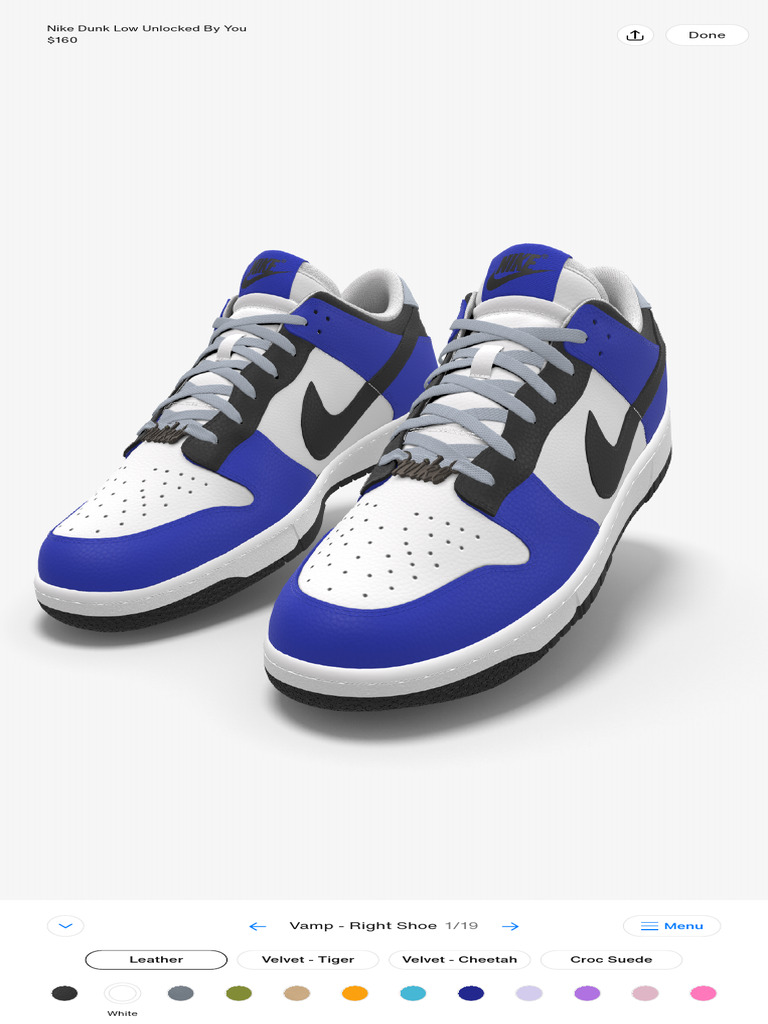 Nike Dunk Low Unlocked by You Custom Shoes. | PDF