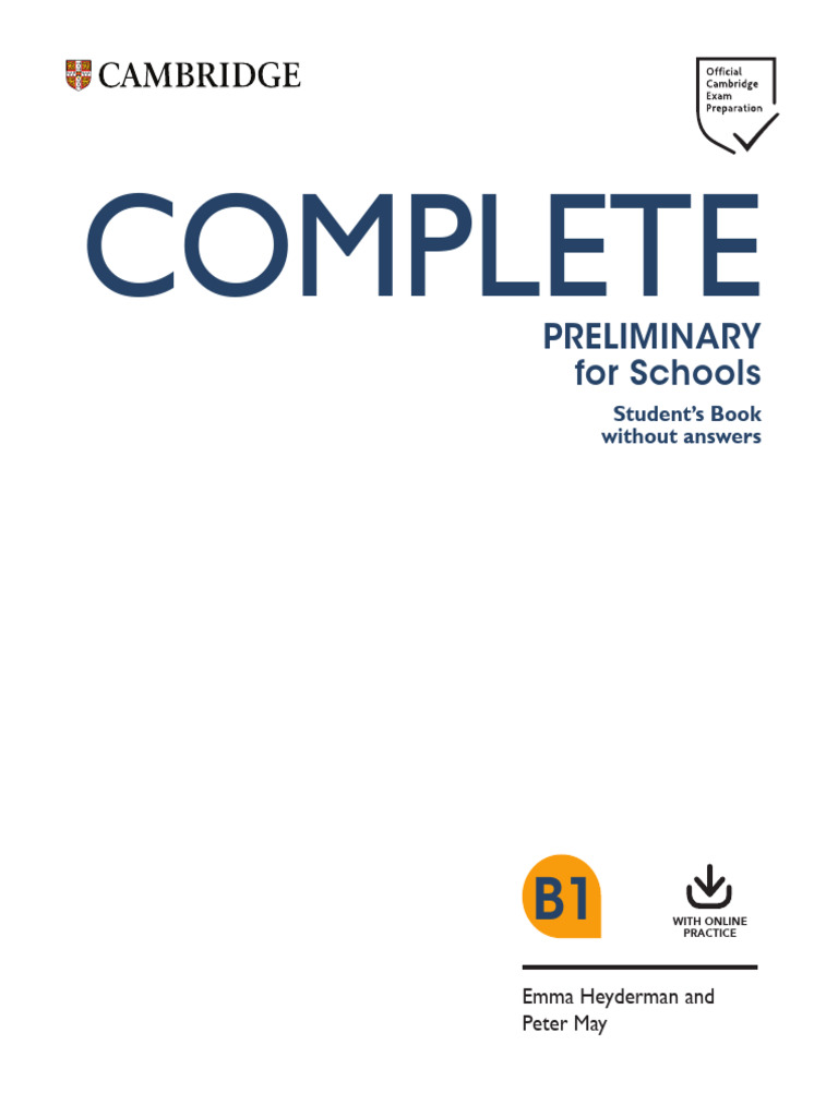 Complete Preliminary For Schools Unit 5 Sample | PDF | Verb | Syntax